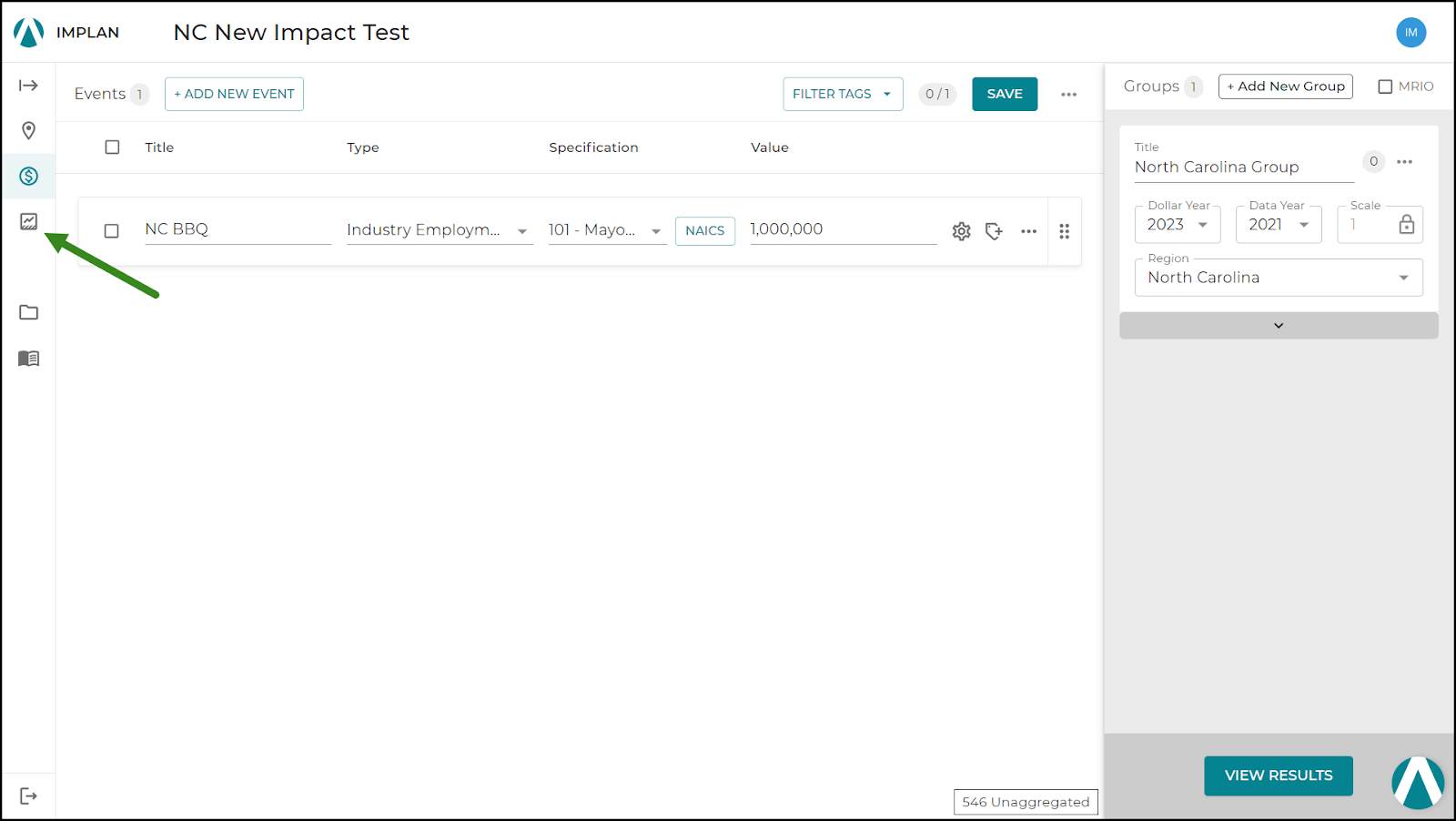 Overview of the Results Page – IMPLAN - Support