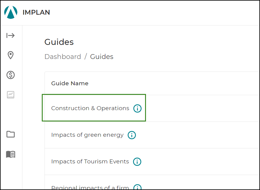 IMPLAN Quick Start Guides – IMPLAN - Support