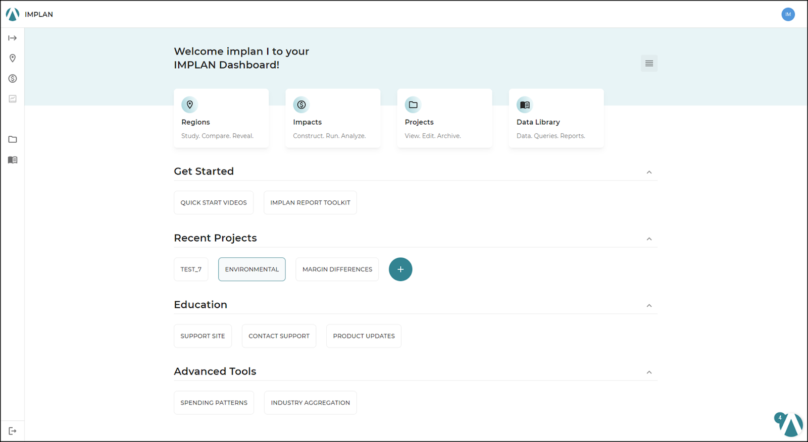Getting Started – IMPLAN - Support