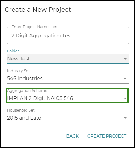 Industry Aggregation – IMPLAN - Support